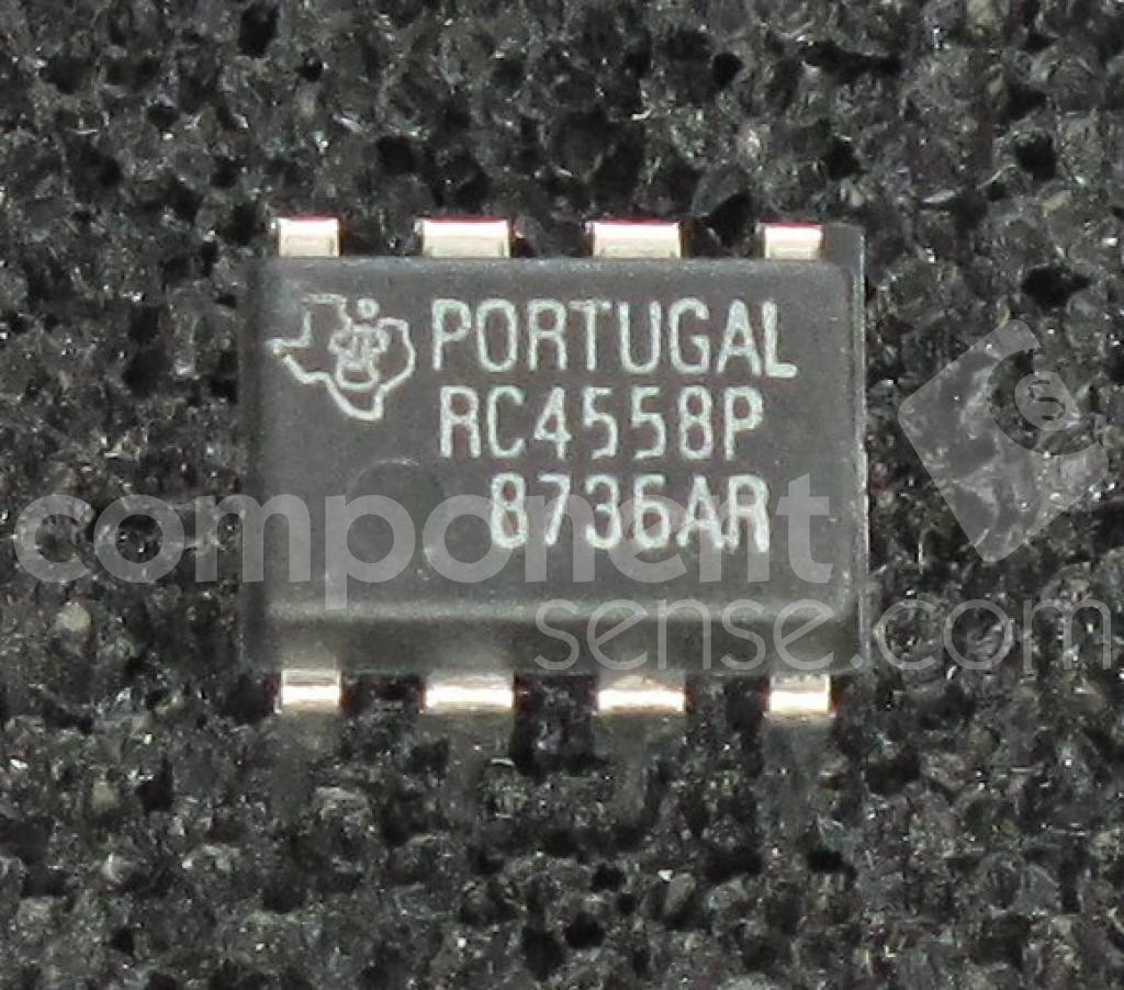 RC4558P - Texas Instruments - datasheet