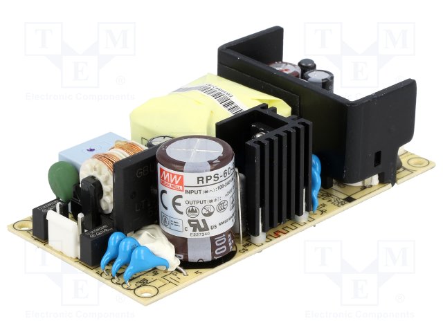 RPS-60-24 Mean Well - Datasheet PDF & Technical Specs