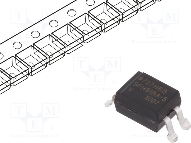 SFH6186-5 Vishay | Distributors, Price Comparison, and Datasheets | Optocoupler Relay Devices ...