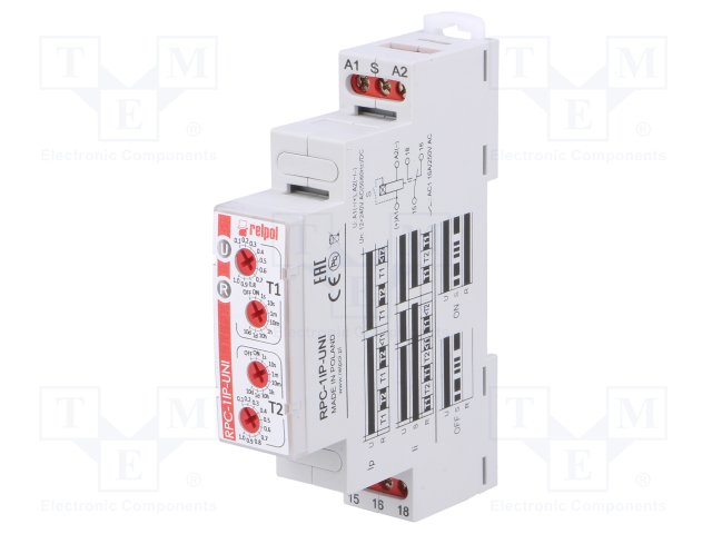RPC-1IP-UNI Relpol - Time Delay Relays | Octopart