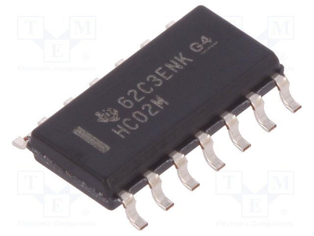 MM74HC02SJ onsemi - Datasheet PDF & Technical Specs
