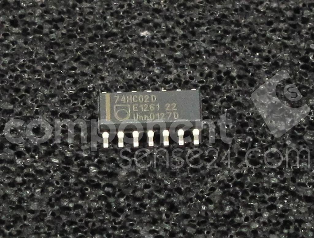 74HC02D NXP Semiconductors - Datasheet PDF & Technical Specs