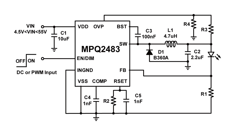 MPQ2483DQ-AEC1-LF-Z Monolithic Power Systems - Datasheet PDF & Technical Specs