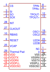 ENC28J60-I/ML Microchip - Datasheet PDF & Technical Specs
