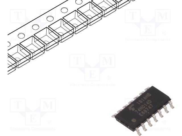 Datasheet for 74HC14D(BJ) Toshiba Logic Gates | Octopart