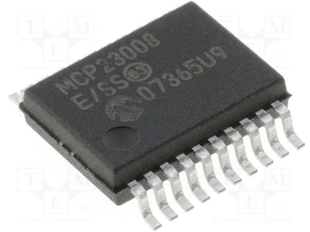 MCP23008-E/SS Microchip - Datasheet PDF & Technical Specs