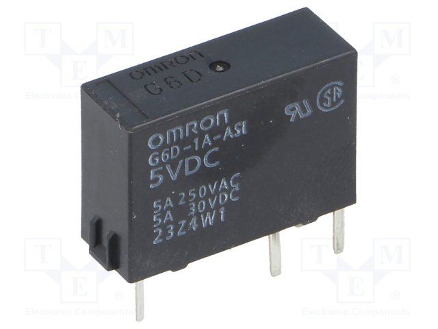 G6D-1A-ASI DC5 Omron - Datasheet PDF & Technical Specs