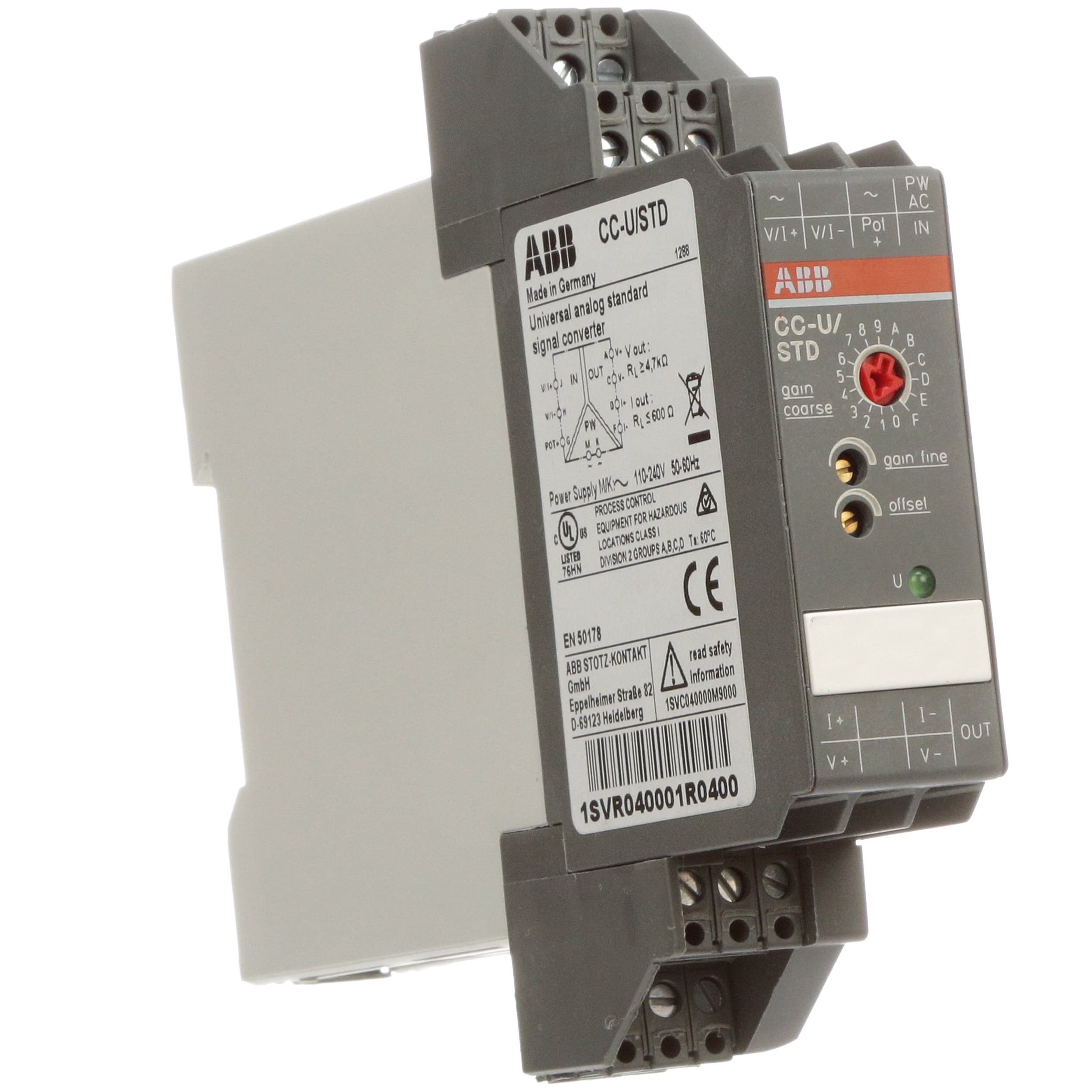 1SVR040001R0400 ABB Control - Datasheet PDF & Technical Specs