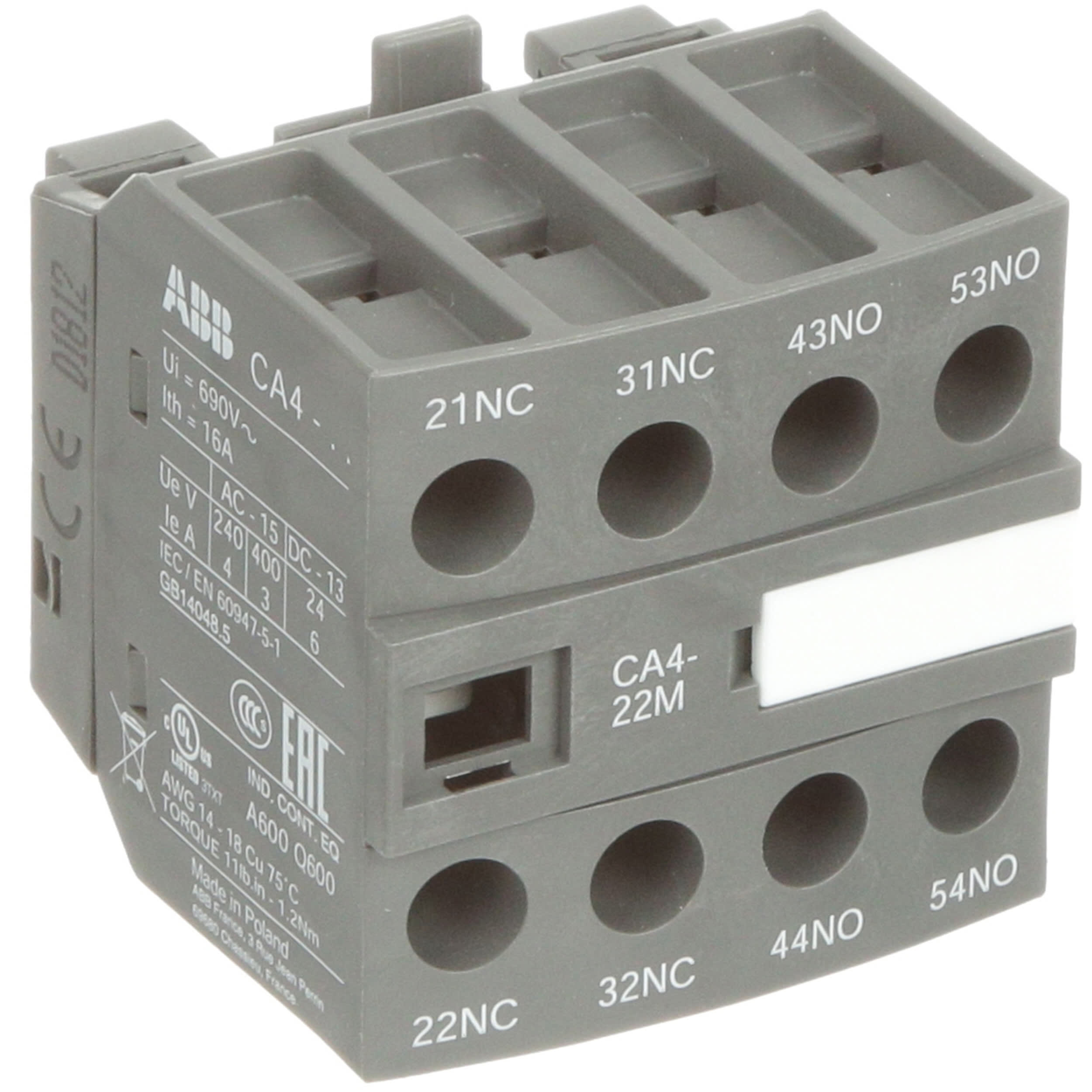 CA4-22M ABB Control - Datasheet PDF & Technical Specs