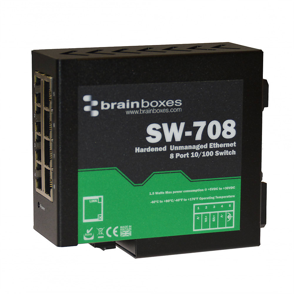 SW-708 brainboxes - Datasheet PDF & Technical Specs