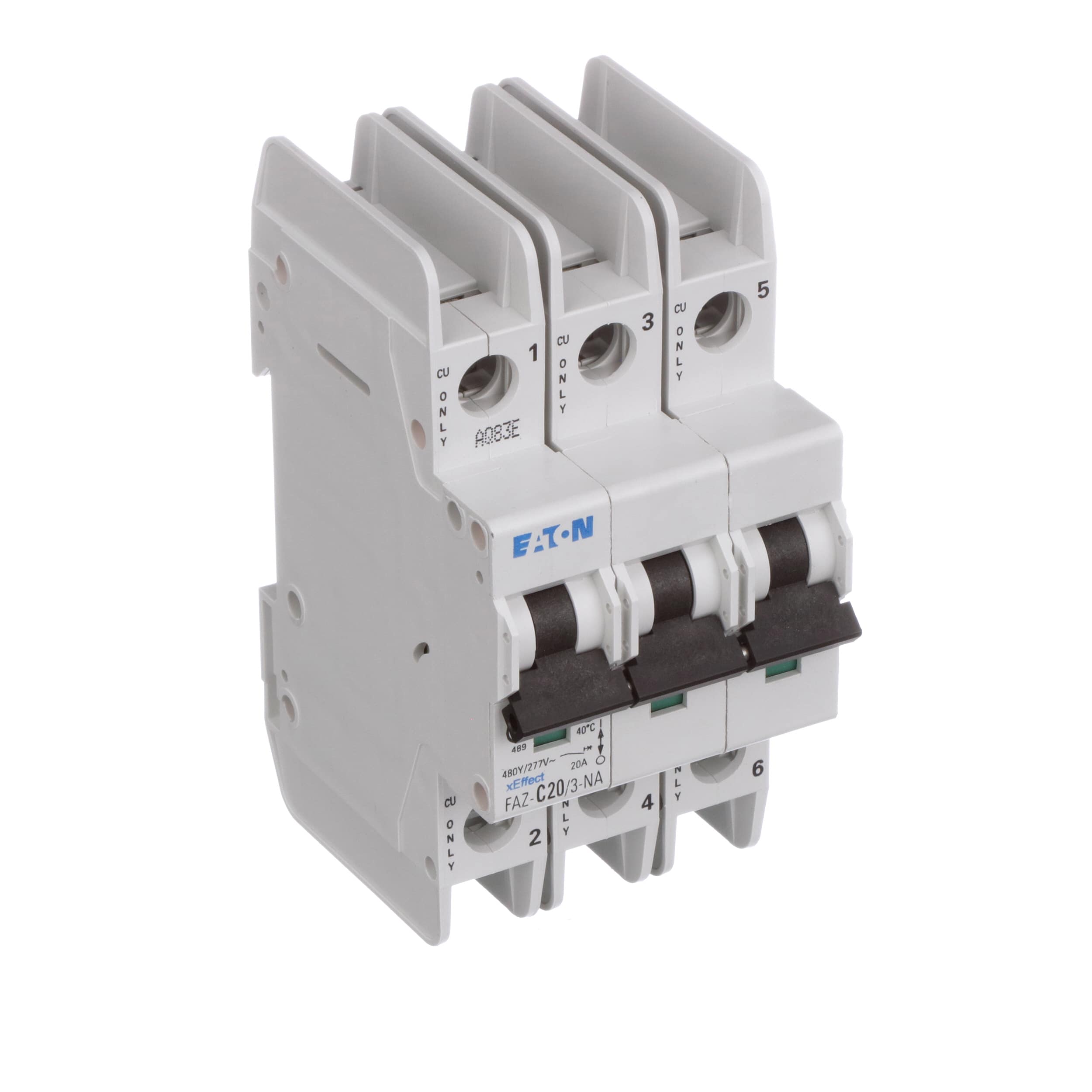 FAZ-C20/3-NA Eaton - Datasheet PDF & Technical Specs