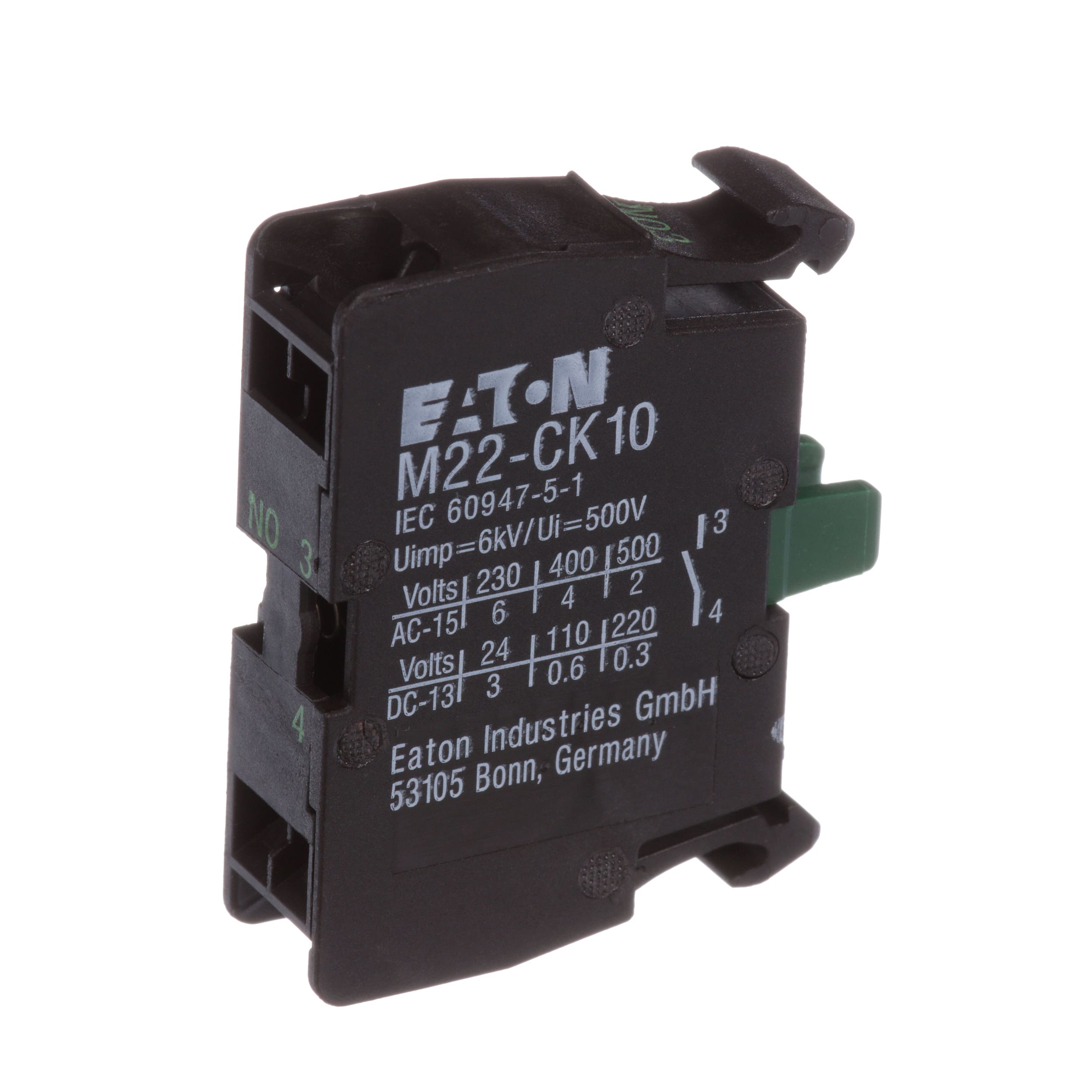 M22-CK10 Eaton - Datasheet PDF & Technical Specs