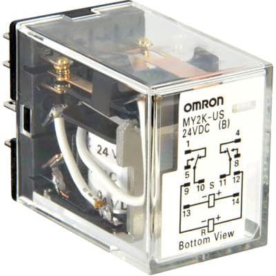 MY2K-US DC24 Omron - Datasheet PDF & Technical Specs
