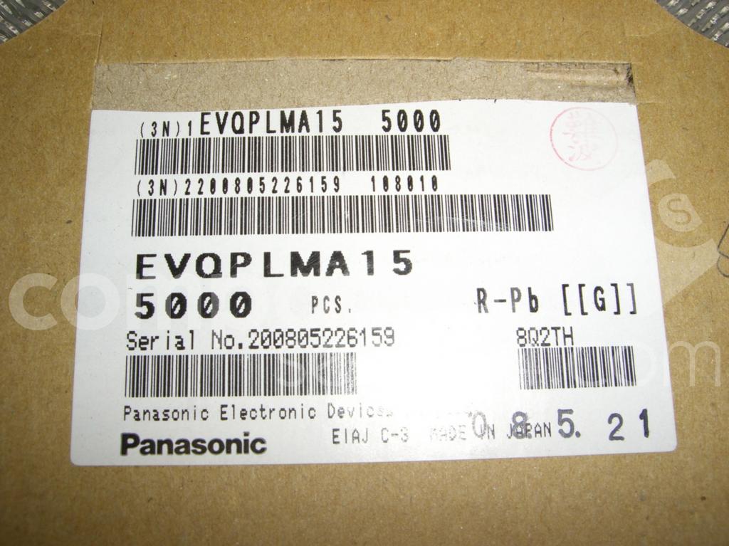 EVQ-PLMA15 Panasonic - Datasheet PDF & Technical Specs