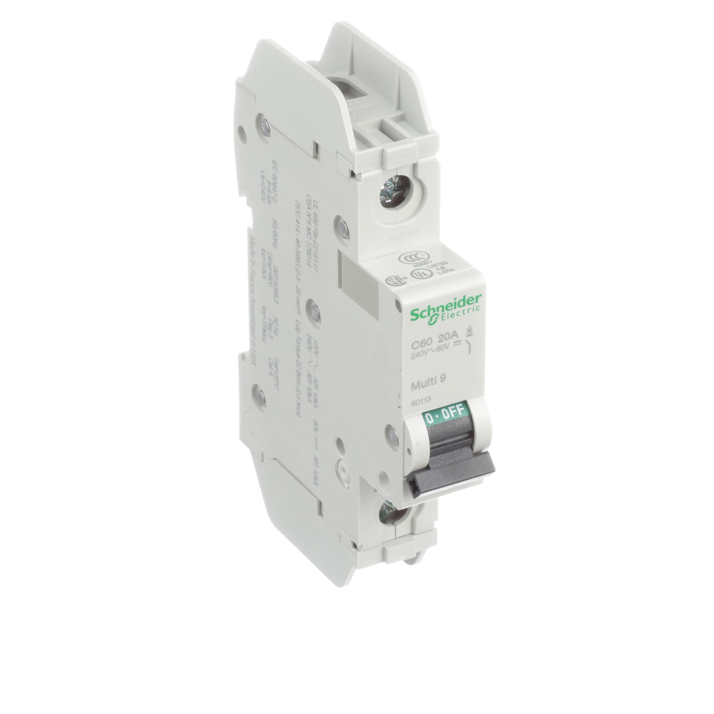 60113 Schneider Electric - Datasheet PDF & Technical Specs