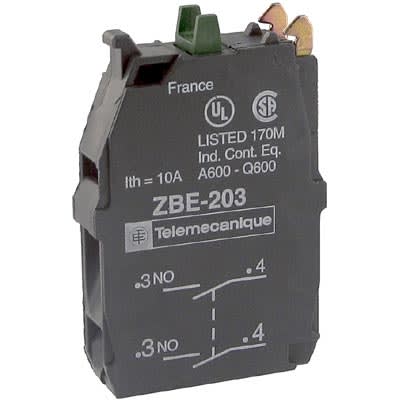ZBE203 Schneider Electric - Datasheet PDF & Technical Specs