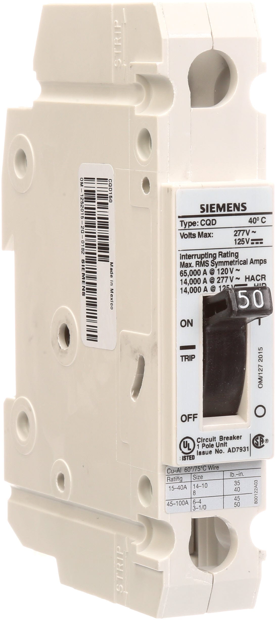 CQD150 Siemens - Datasheet PDF & Technical Specs