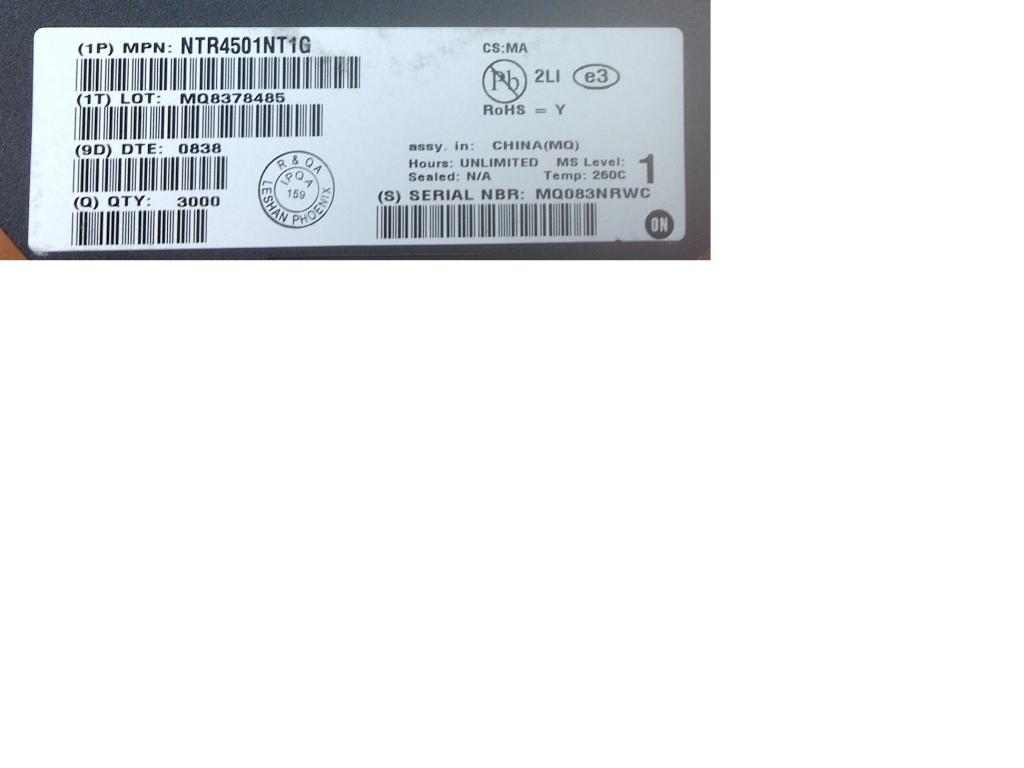 NTR4501NT1G onsemi - Datasheet PDF & Technical Specs