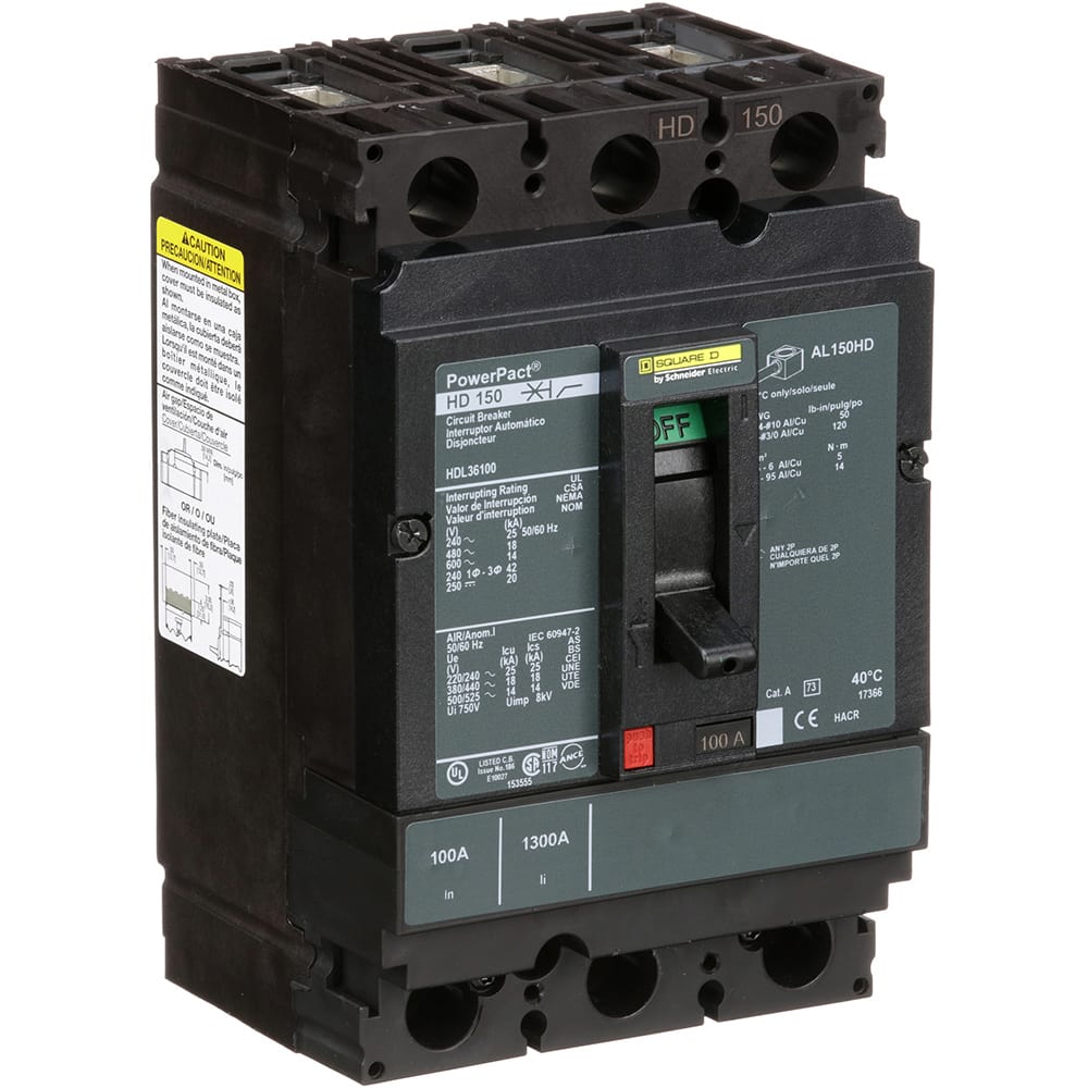 HDL36100 Square D - Circuit Breakers - Distributors, Price Comparison ...