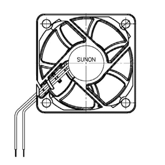 PMD1208PKB1-A.(2).GN Sunon Fans - Datasheet PDF & Technical Specs