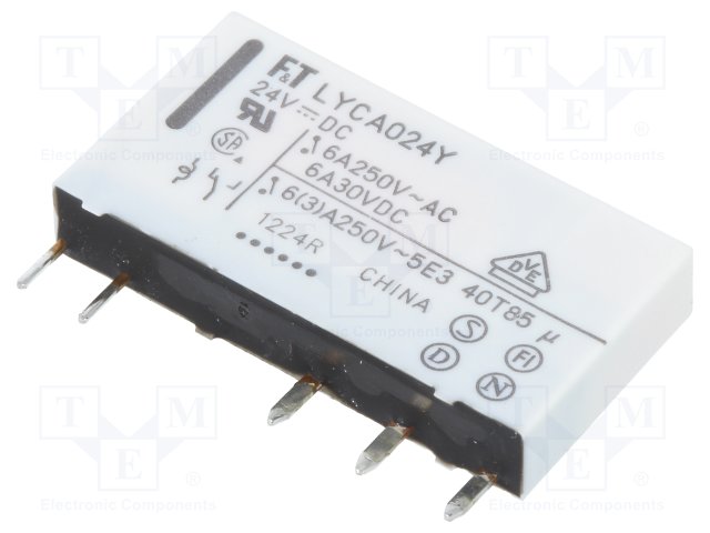 Datasheet for FTR-LYCA024Y Fujitsu Signal Relays | Octopart