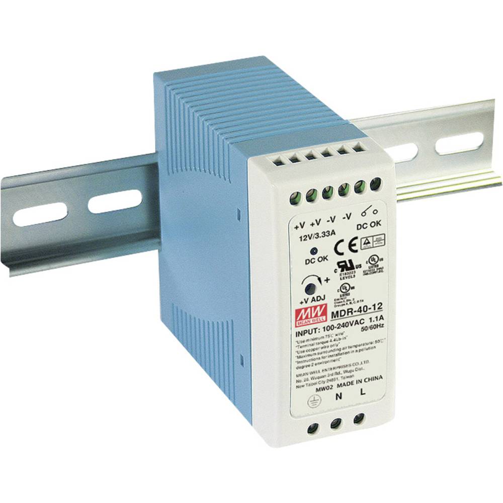 MDR-40-24 Mean Well - Datasheet PDF & Technical Specs