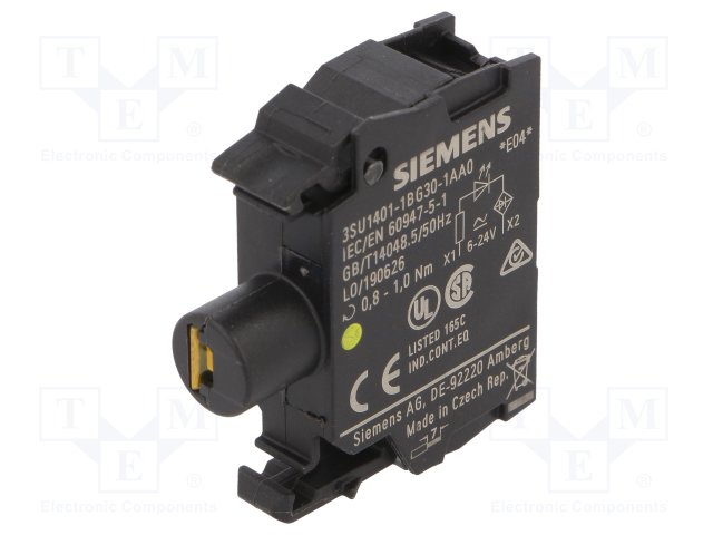 Datasheet for 3SU14011BG301AA0 Siemens Pneumatics | Octopart