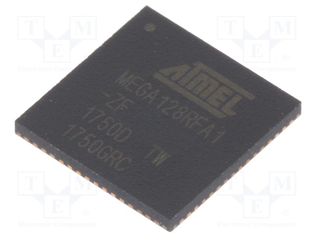 Microchip ATMEGA128RFA1-ZF: Symbol, Footprint, 3D STEP Model | Ultra Librarian