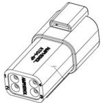 AT04-4P Amphenol Sine Systems - Datasheet PDF & Technical Specs