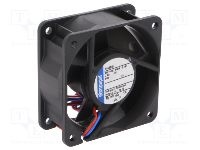 614NHU EBM-Papst - Datasheet PDF & Technical Specs