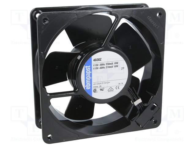 4600Z EBM-Papst - Datasheet PDF & Technical Specs