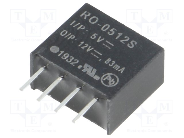 RO-0512S Recom Power - Datasheet PDF & Technical Specs