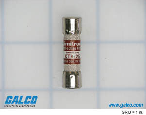 KTK-25 Cooper Bussmann - Datasheet PDF & Technical Specs