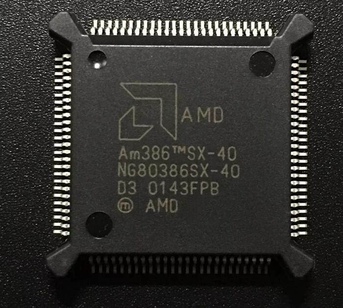 NG80386SX-40 AMD - Datasheet PDF & Technical Specs