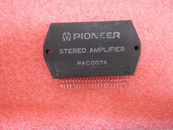 PAC007A Pioneer - Distributors and Price Comparison | Octopart component search