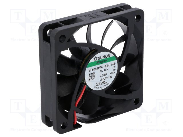 MF60151VX-1000U-A99 Sunon Fans - Datasheet PDF & Technical Specs