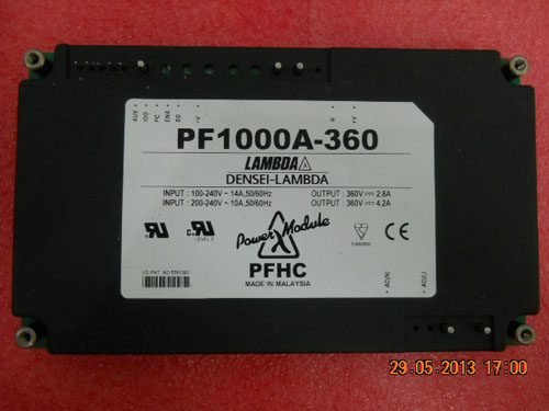 PF1000A-360 TDK-Lambda - Datasheet PDF & Technical Specs