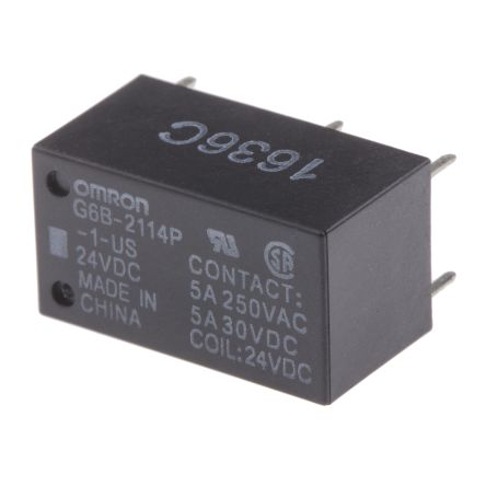 G6B-2114P-1-US-DC24 Omron - Datasheet PDF & Technical Specs