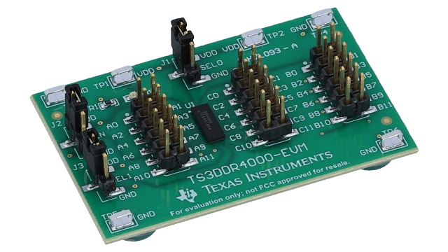 TS3DDR4000-EVM Texas Instruments - Datasheet PDF & Technical Specs