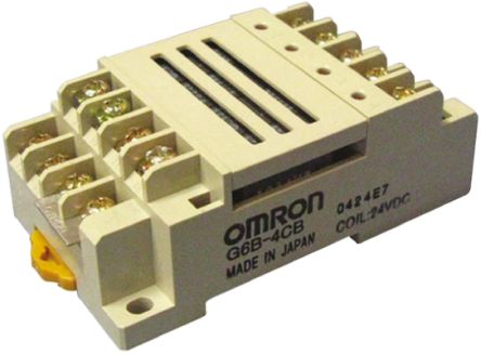 G6B-4CB DC24 Omron - Datasheet PDF & Technical Specs