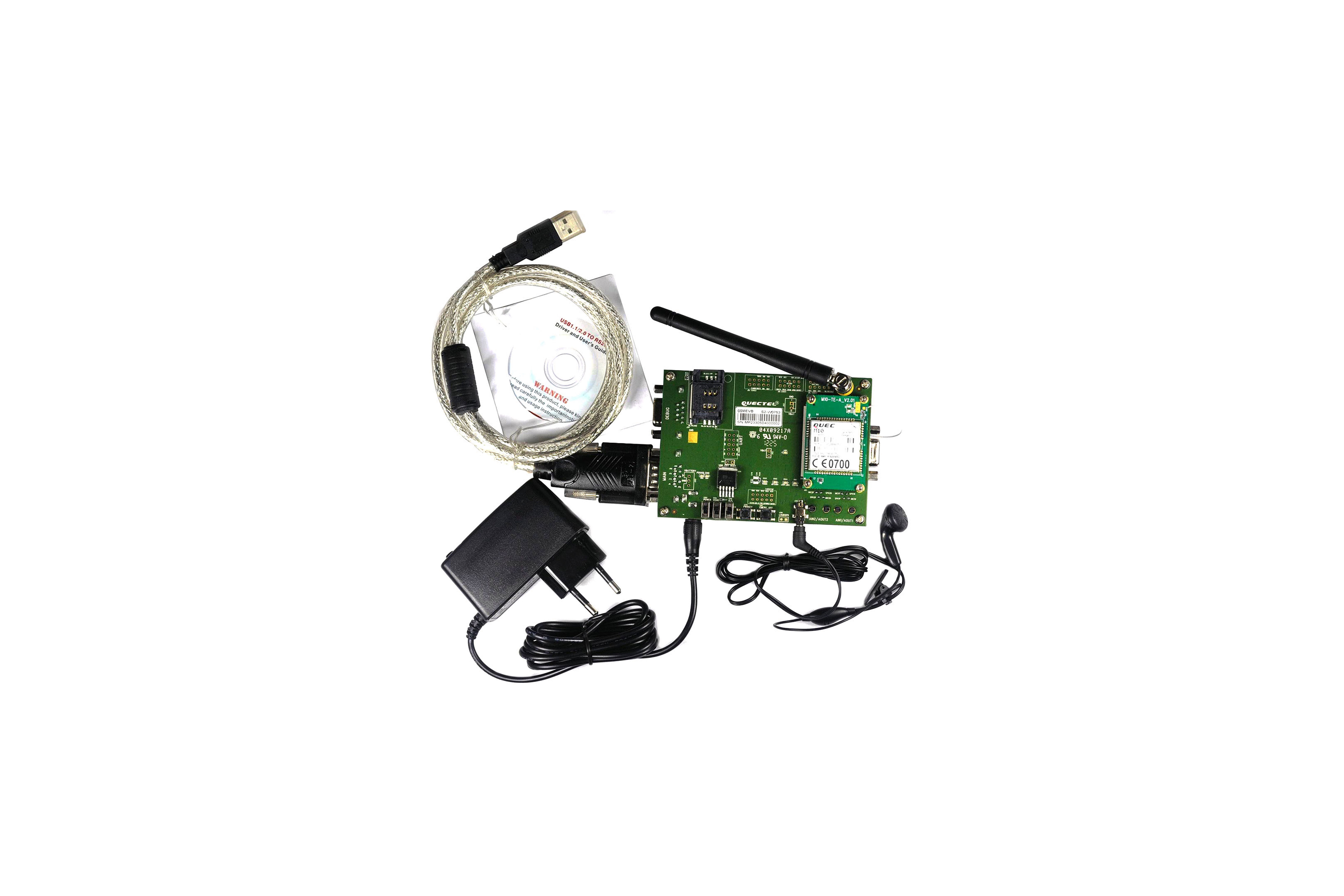 M66FA-EVB-KIT + TEA MODULE Quectel - Datasheet PDF & Technical Specs