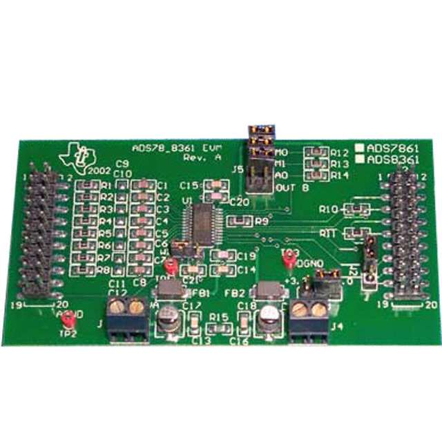 ADS8361EVM Texas Instruments - Datasheet PDF & Technical Specs