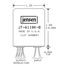 JT-6110K-B Jensen - Distributors and Price Comparison | Octopart ...