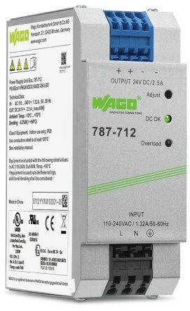 787-712 WAGO | Distributors, Price Comparison, and Datasheets | Octopart