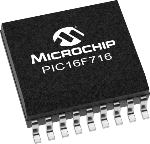 PIC16F716-I/SOVAO Microchip - Datasheet PDF & Technical Specs