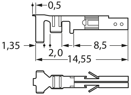 1586315-1 TE Connectivity - Datasheet PDF & Technical Specs