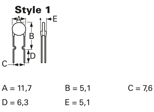 MF-R090 Bourns - Datasheet PDF & Technical Specs