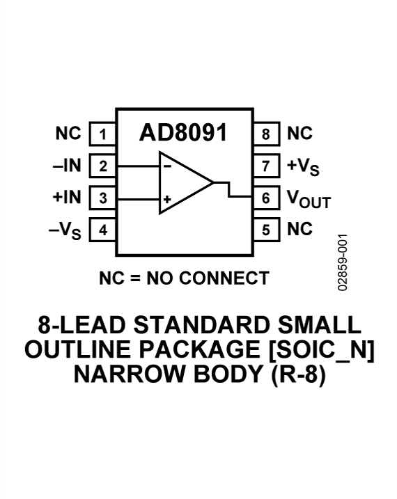 AD8091ARTZ-R7 Analog Devices - Datasheet PDF & Technical Specs