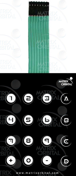 KPP4X4 Matrix Orbital - Datasheet PDF & Technical Specs