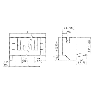 S2B-PH-K-S(LF)(SN) JST - Datasheet PDF & Technical Specs